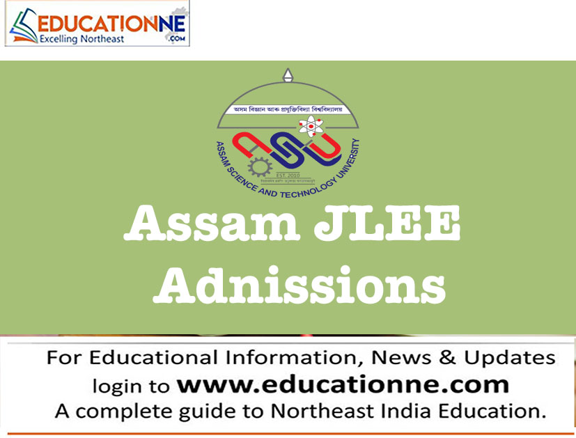 Assam JLEE 2022 Admission. - educationne